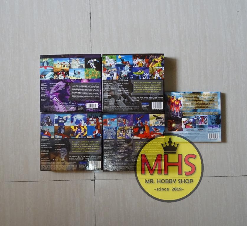 Transformers VCD Anime Movie Collections (100% Original Copy), Hobbies ...
