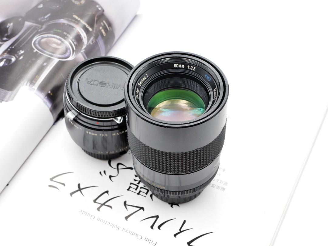 [RARE] Vivitar Series 1 "Bokina" (Tokina) 90mm F2.5 Macro Lens [Minolta ...