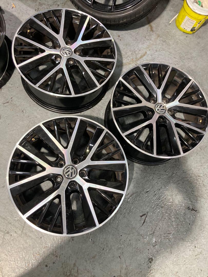 VW 19inch Rim (original), Car Accessories, Tyres & Rims on Carousell