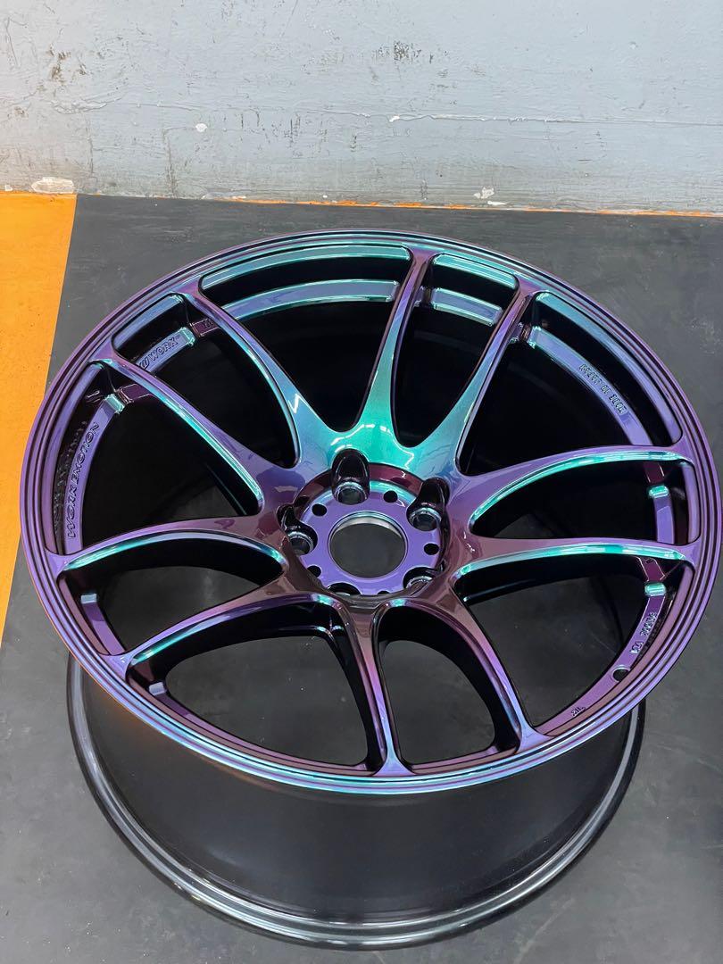 Original 19” Rims Work Emotion CR Kiwami (Special Color), Car ...