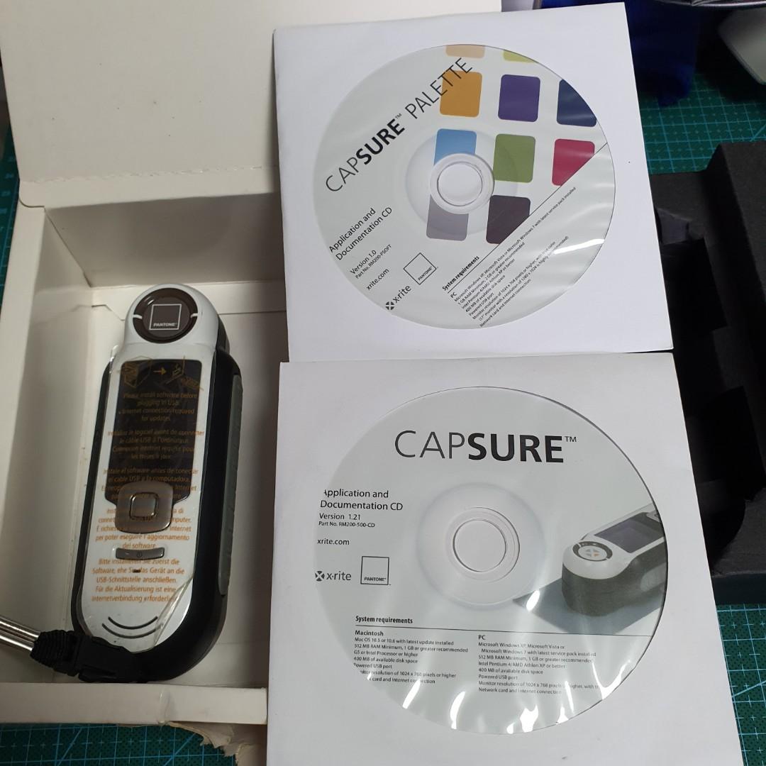 X-rite Pantone Scanner Capsure, Computers & Tech, Printers, Scanners ...