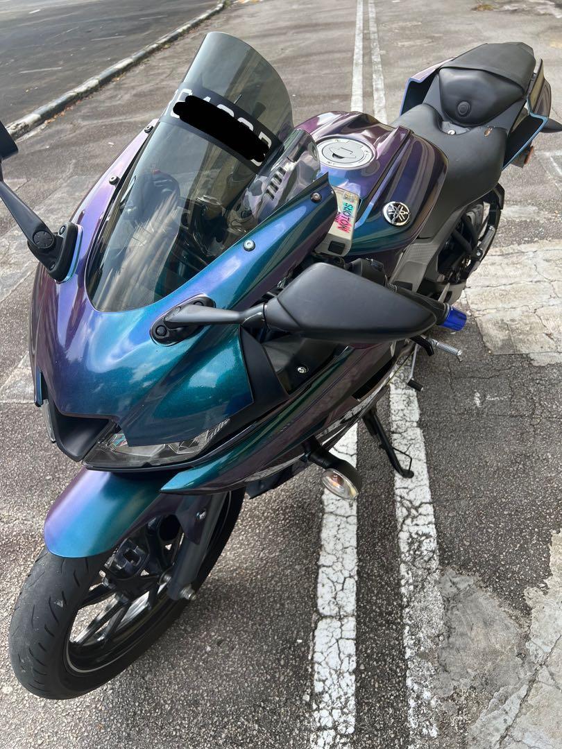 Yamaha R15 V3 // bike wash, Motorcycles, Motorcycle Accessories on ...