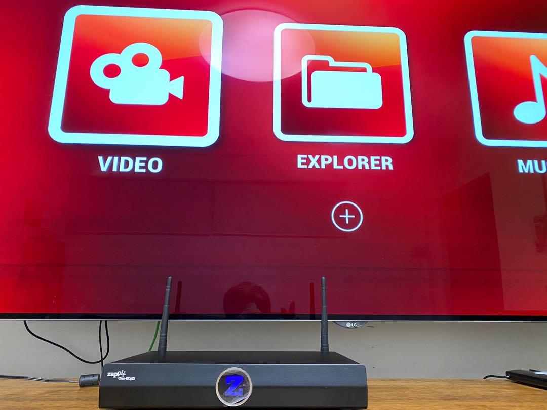 Zappiti One 4K HDR player., TV & Home Appliances, TV & Entertainment ...