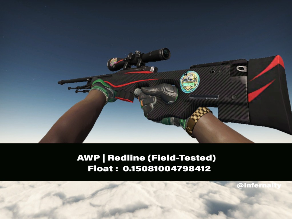 (0.15FV) AWP Redline FT CSGO SKINS KNIVES, Video Gaming, Gaming ...