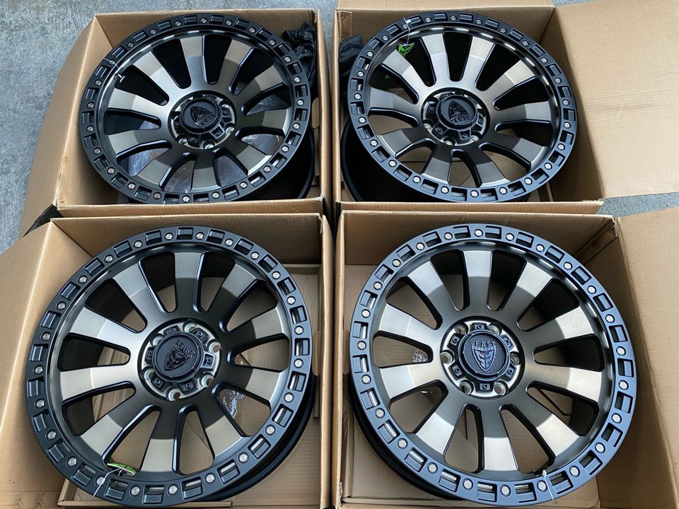 18” Beast 9605 Bronze face mags 6Holes pcd 114 for nissan Navara Terra ...