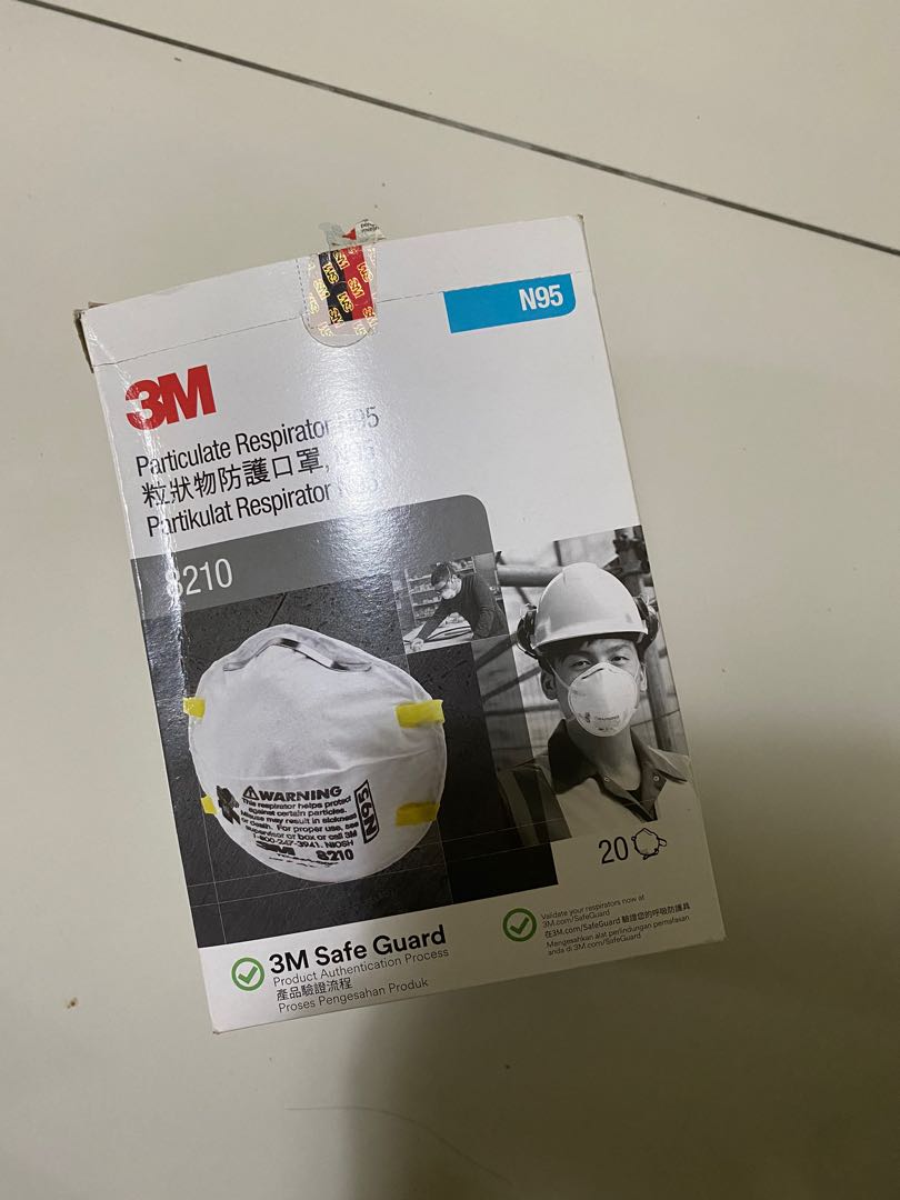 3M face mask 18 pcs authentic , Beauty & Personal Care, Face, Face Care ...