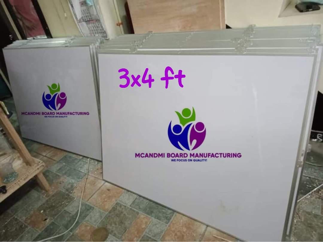 3x4 ft whiteboard wall type, Hobbies & Toys, Stationary & Craft ...