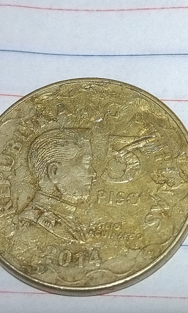5 Peso BSP Philippine Error Coin, Hobbies & Toys, Memorabilia ...