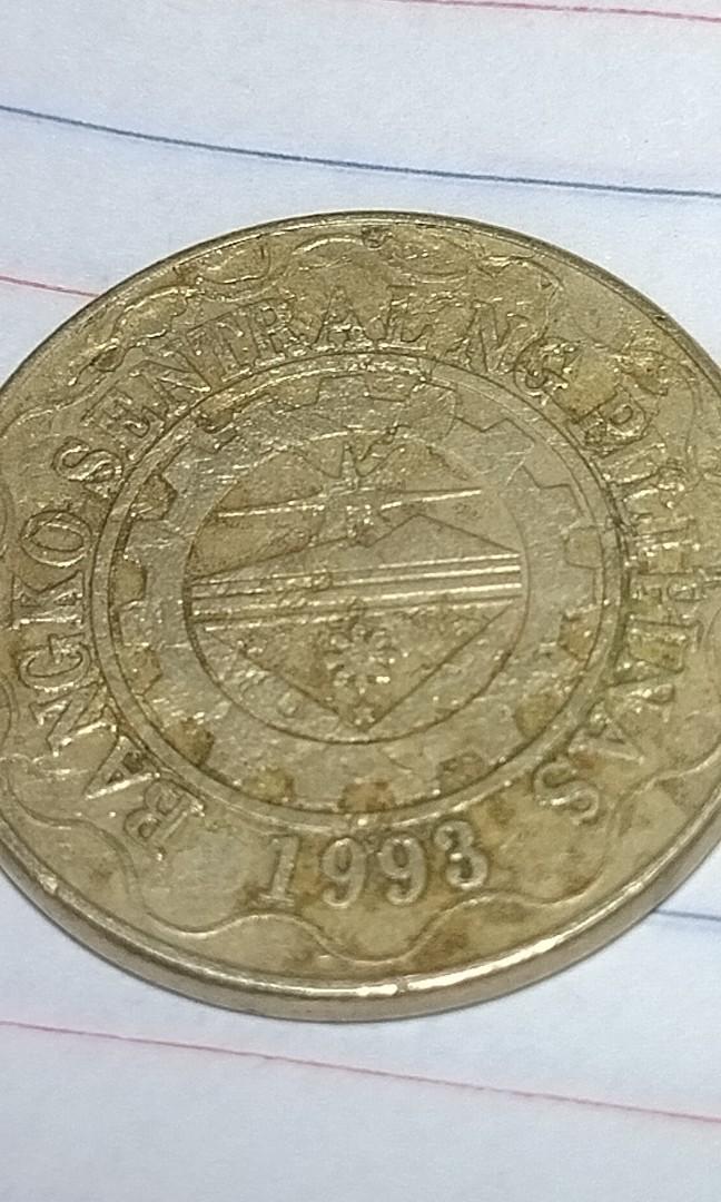 5 Peso BSP Philippine Error Coin, Hobbies & Toys, Memorabilia ...