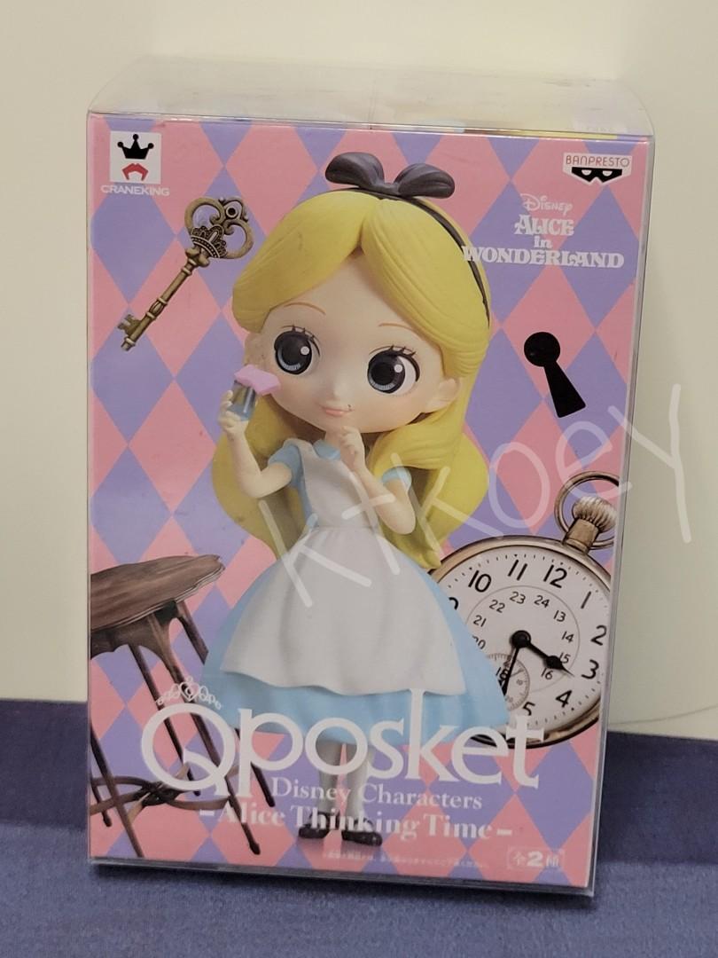 (全新日版) 絕版 Disney 愛麗絲 QPosket Alice Thinking Time, 興趣及遊戲, 玩具 & 遊戲類 ...