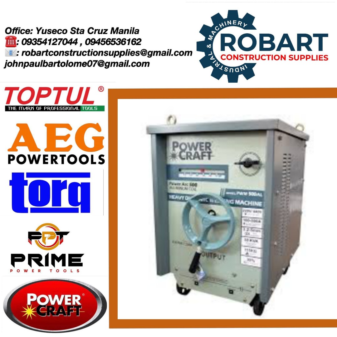 AC/DC Transformer arc, Commercial & Industrial, Construction Tools ...