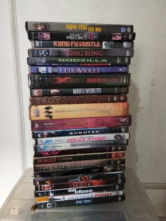 Action Movie Bundle Set of 23 Movies DVD (Narnia, Now you see me, king ...