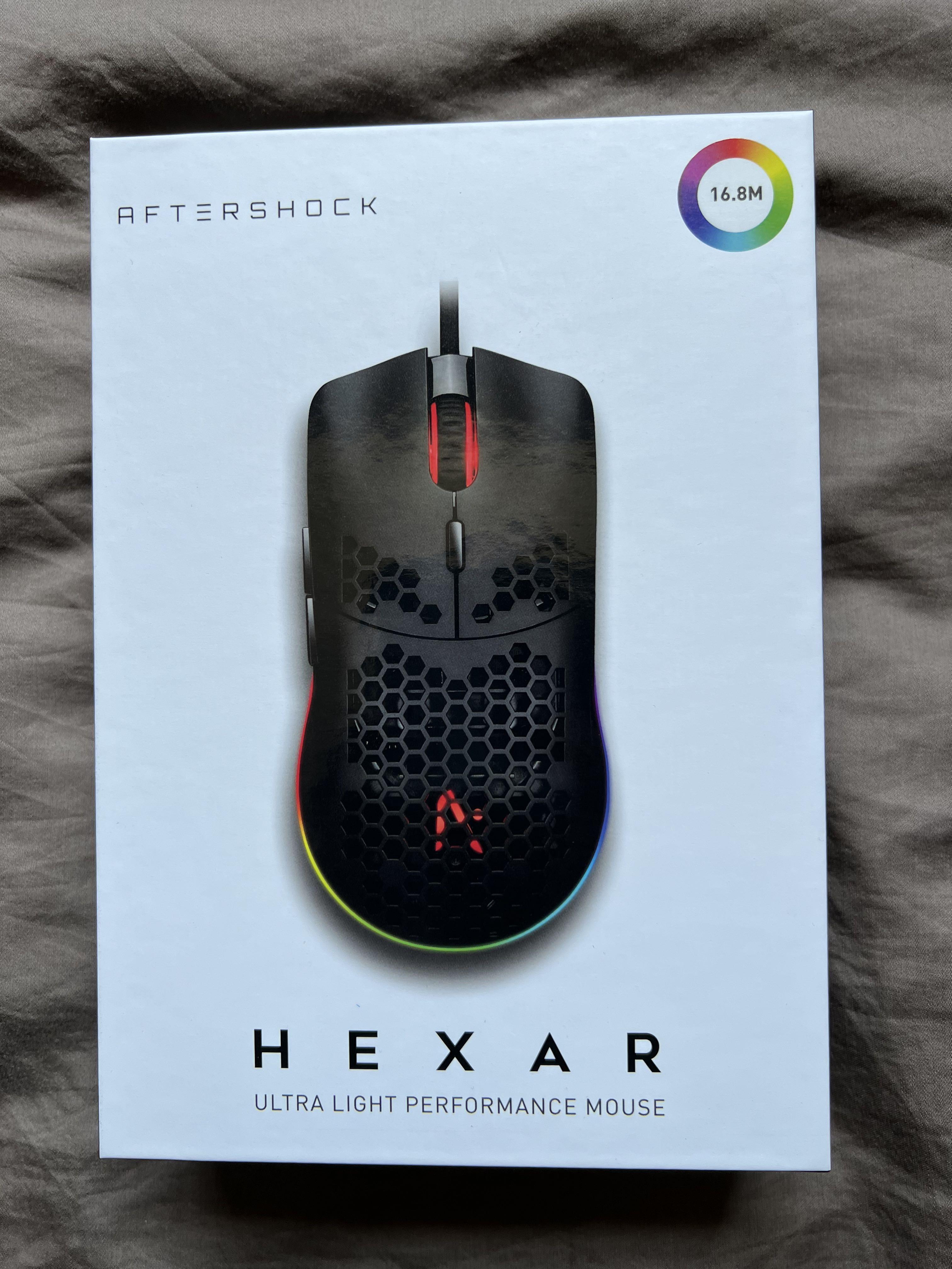 Aftershock Hexar Gaming Mouse, Computers & Tech, Parts & Accessories ...