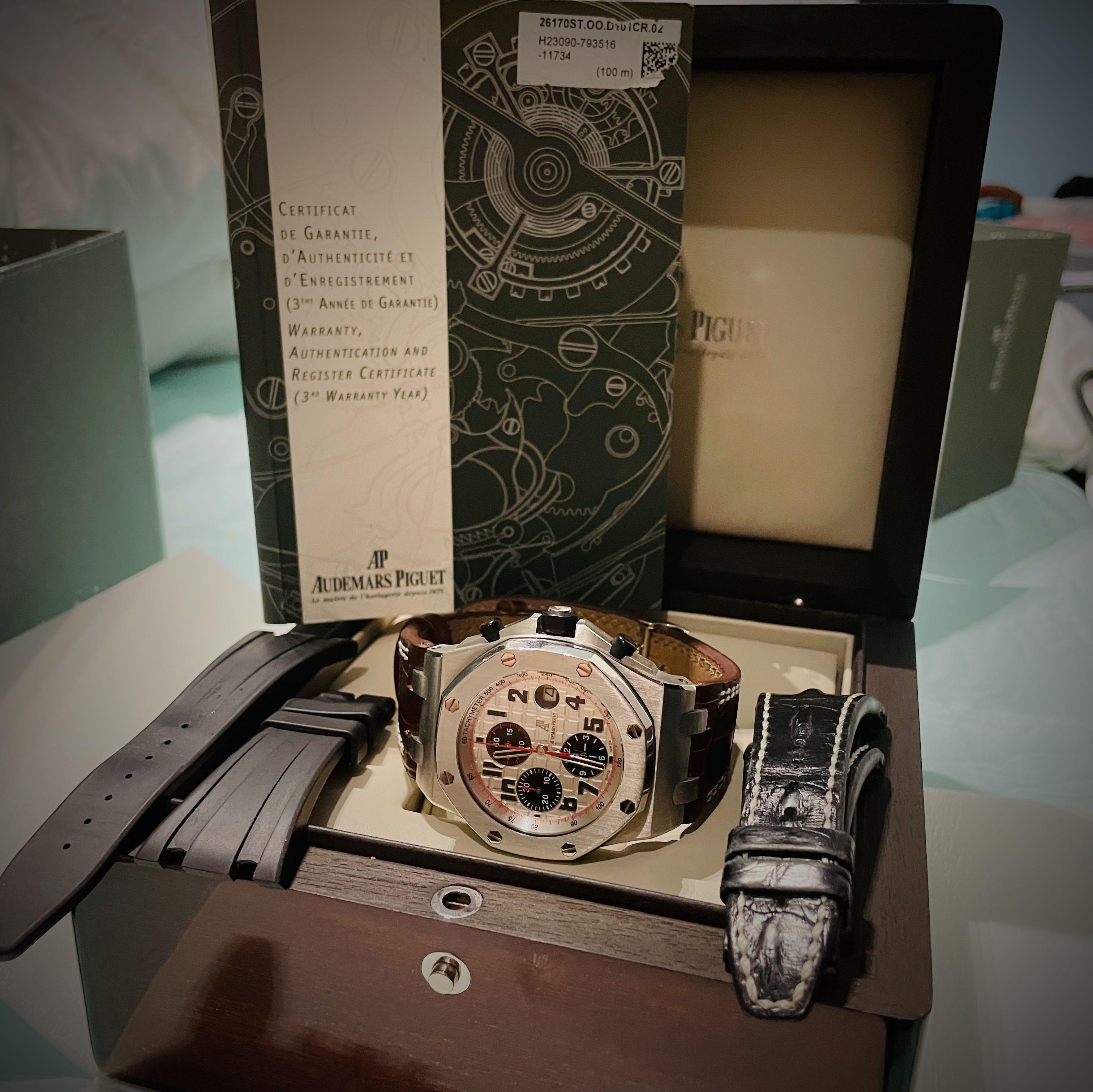 Audemars Piguet ROO Panda, Luxury, Watches on Carousell