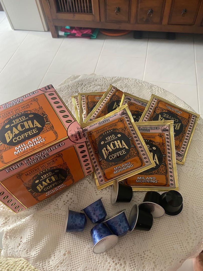 Bacha coffee sachet + Nespresso Capsule, Food & Drinks, Beverages on ...
