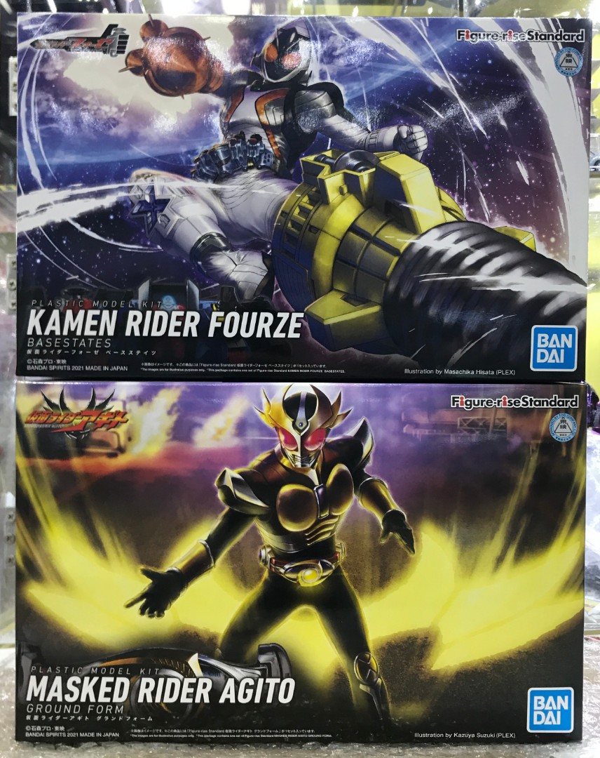 Bandai kamen rider agito & fourze frs figure rise, 興趣及遊戲, 玩具 & 遊戲類 ...