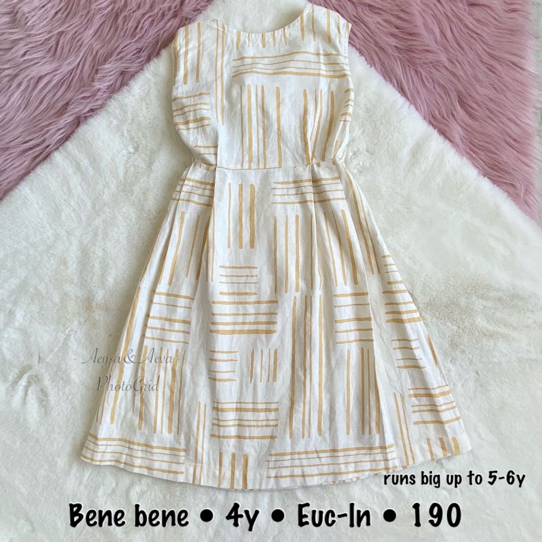 Bene bene 4y dress, Babies & Kids, Babies & Kids Fashion on Carousell