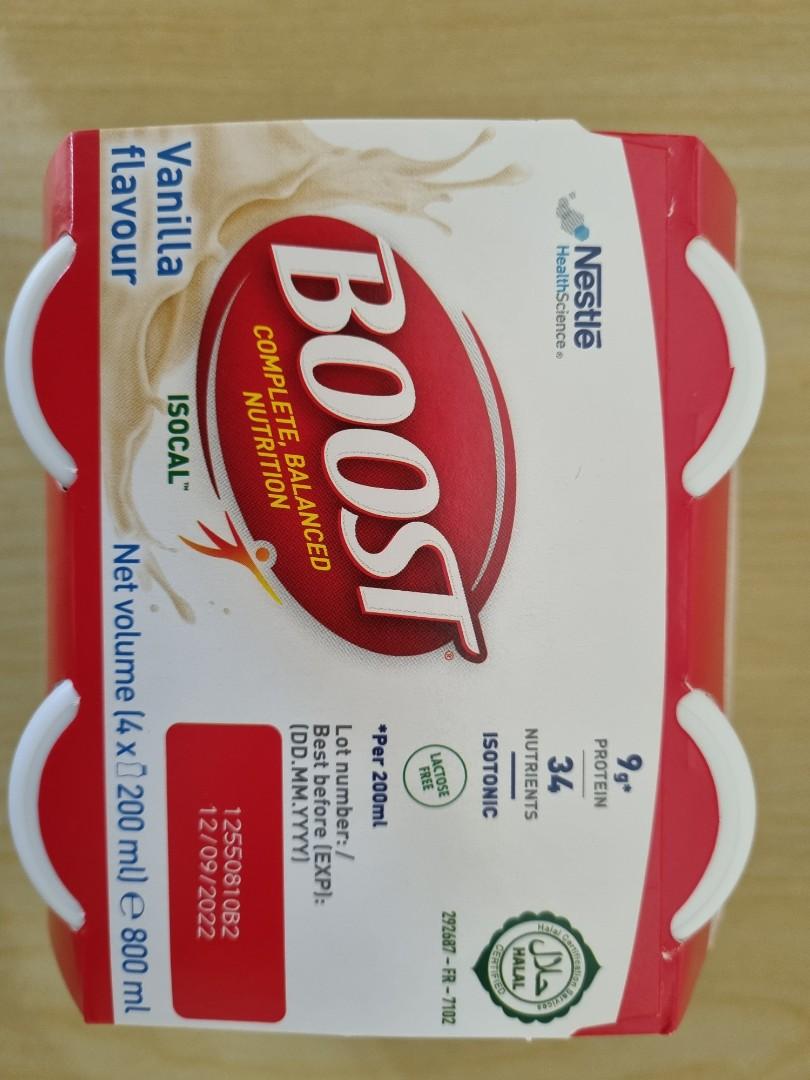 Nestle Boost milk (Vanilla Flavor), Food & Drinks, Beverages on Carousell
