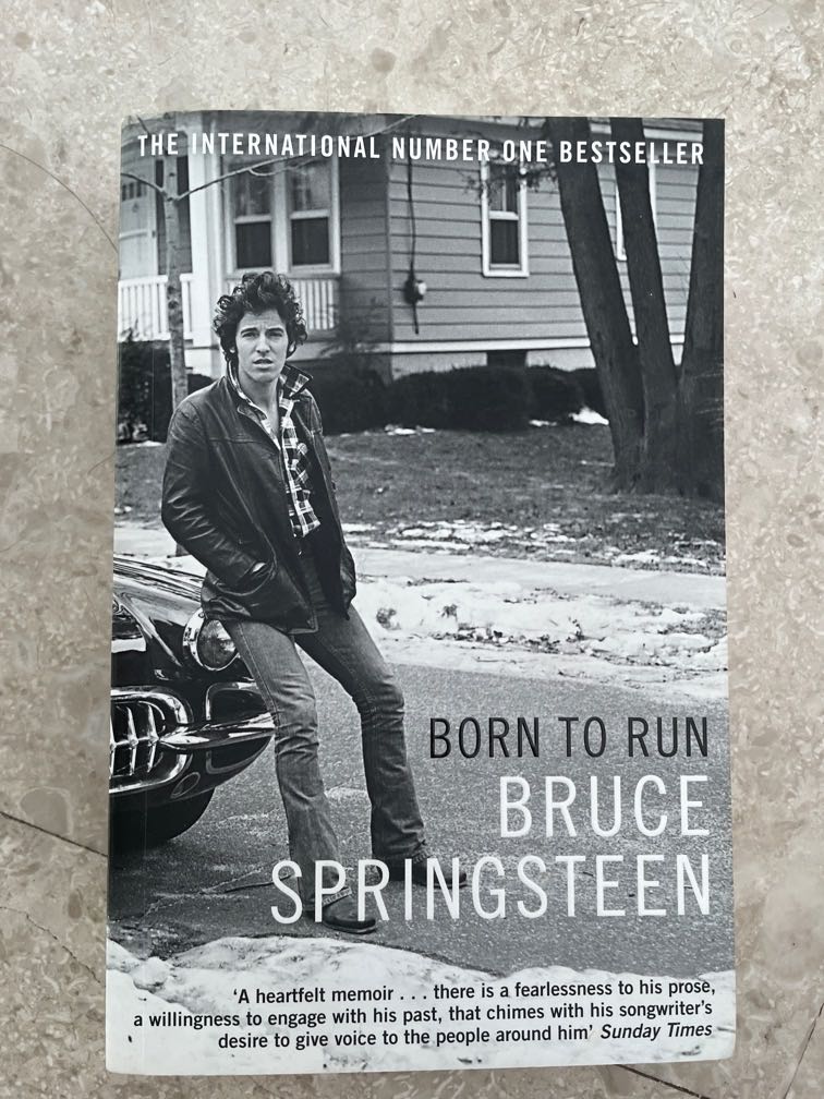 Bruce Springsteen Born to Run, Hobbies & Toys, Books & Magazines ...