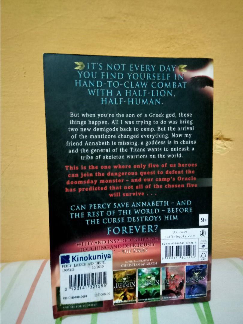 Buku half boy & half god & all hero PERCY JACKSON, Buku & Alat Tulis ...