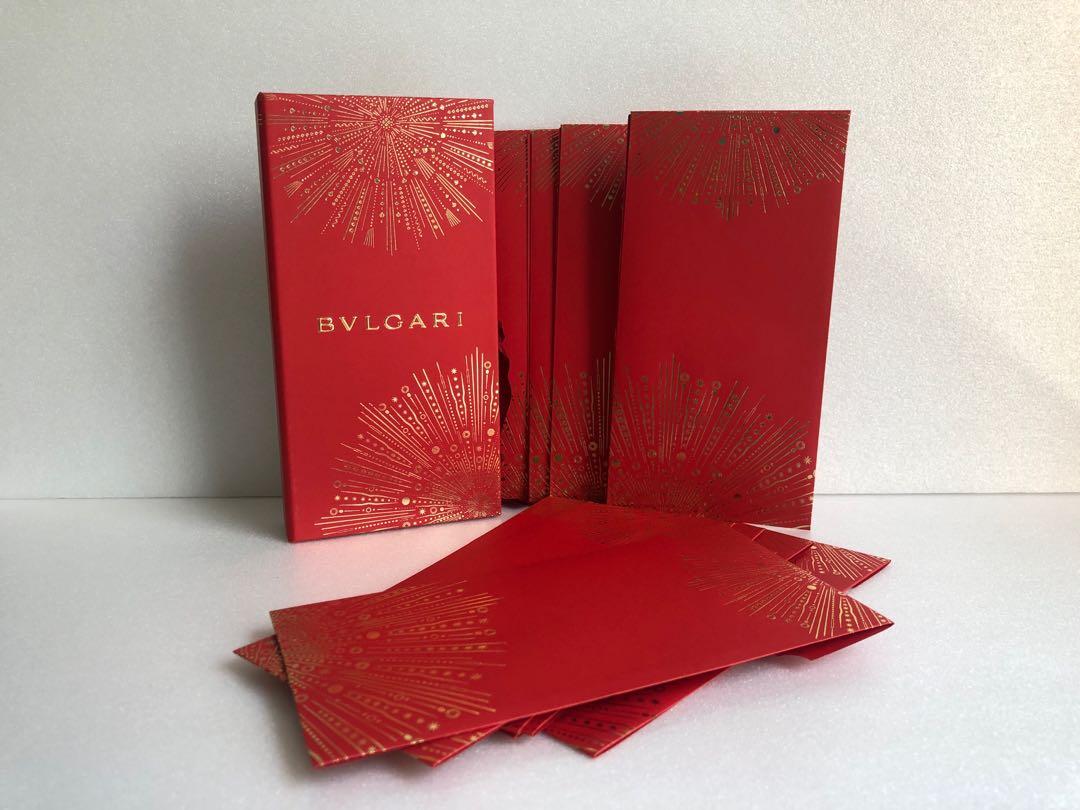 Bvlgari red packet/ Ang Bao, Hobbies & Toys, Stationery & Craft, Craft ...