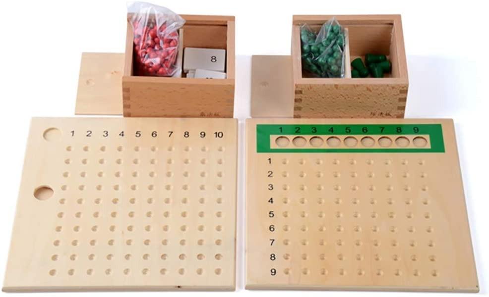 [by1] Montessori Multiplication and Division Board Montessori Math Toys ...