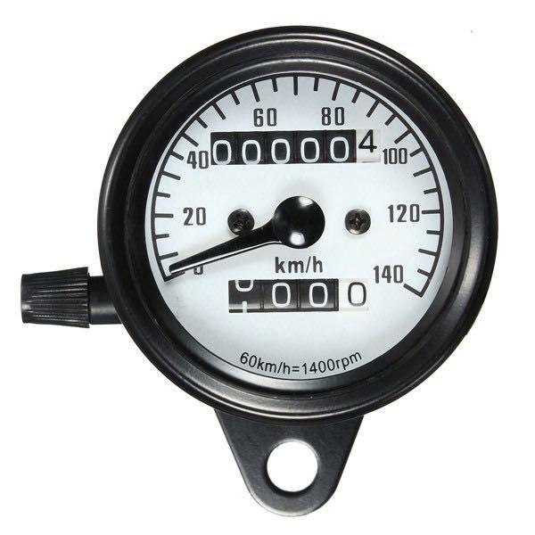 Cafe Racer Speedometer Odometer Trip Meter SR400 W175 Harley Davidson ...