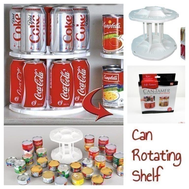 Can Rotating Shelf, Furniture & Home Living, Kitchenware & Tableware ...