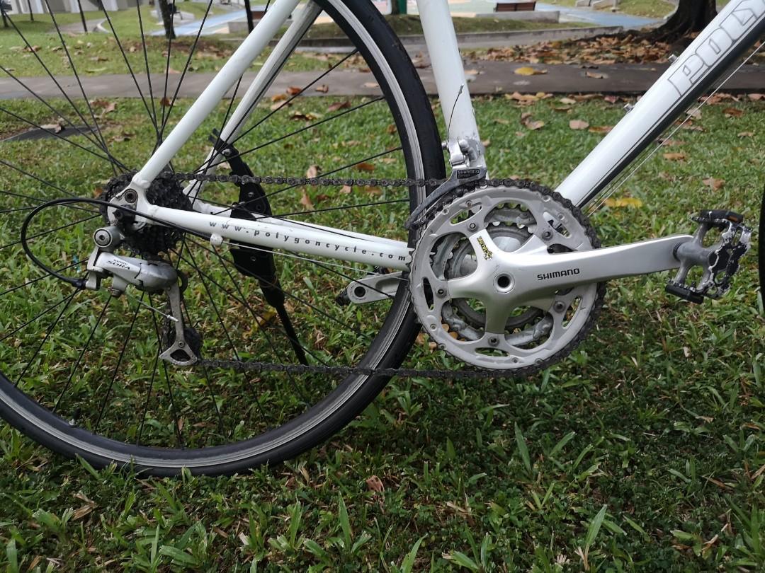 Carbon Polygon Helios Flat Bar Road Bike F300 Giant PR2 LIGHTWEIGHT ...