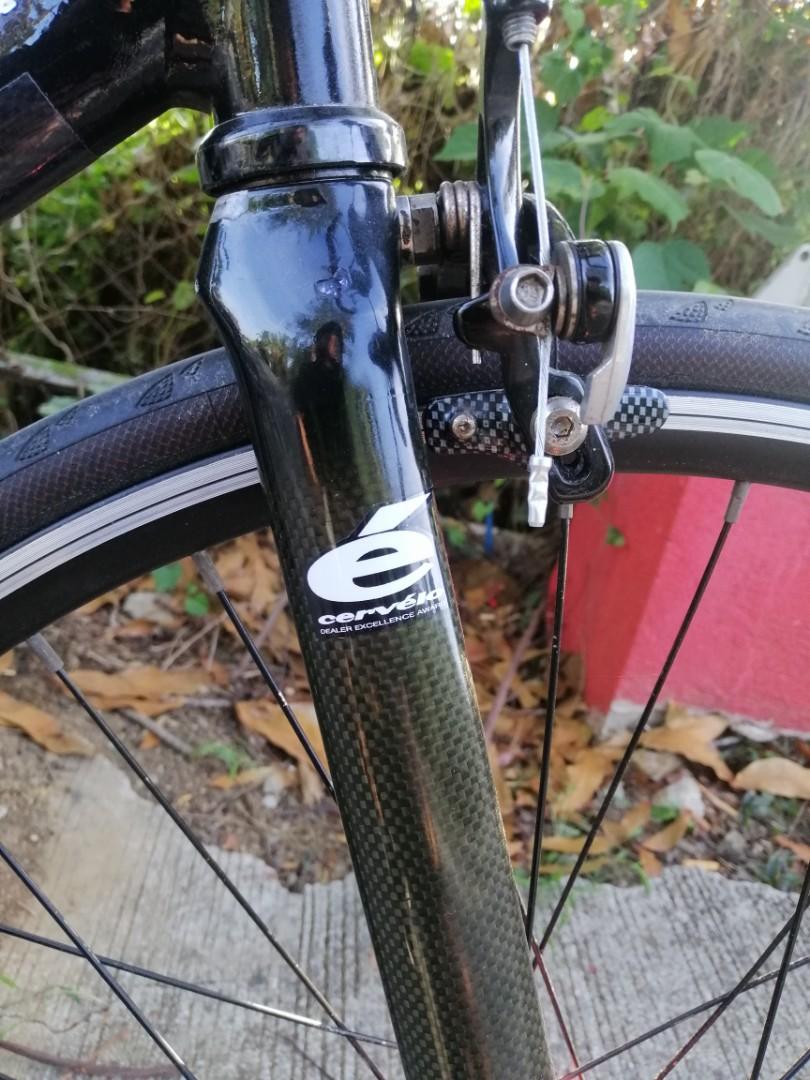 Cervelo P2k 650c converted to single speed, Sports Equipment, Bicycles ...