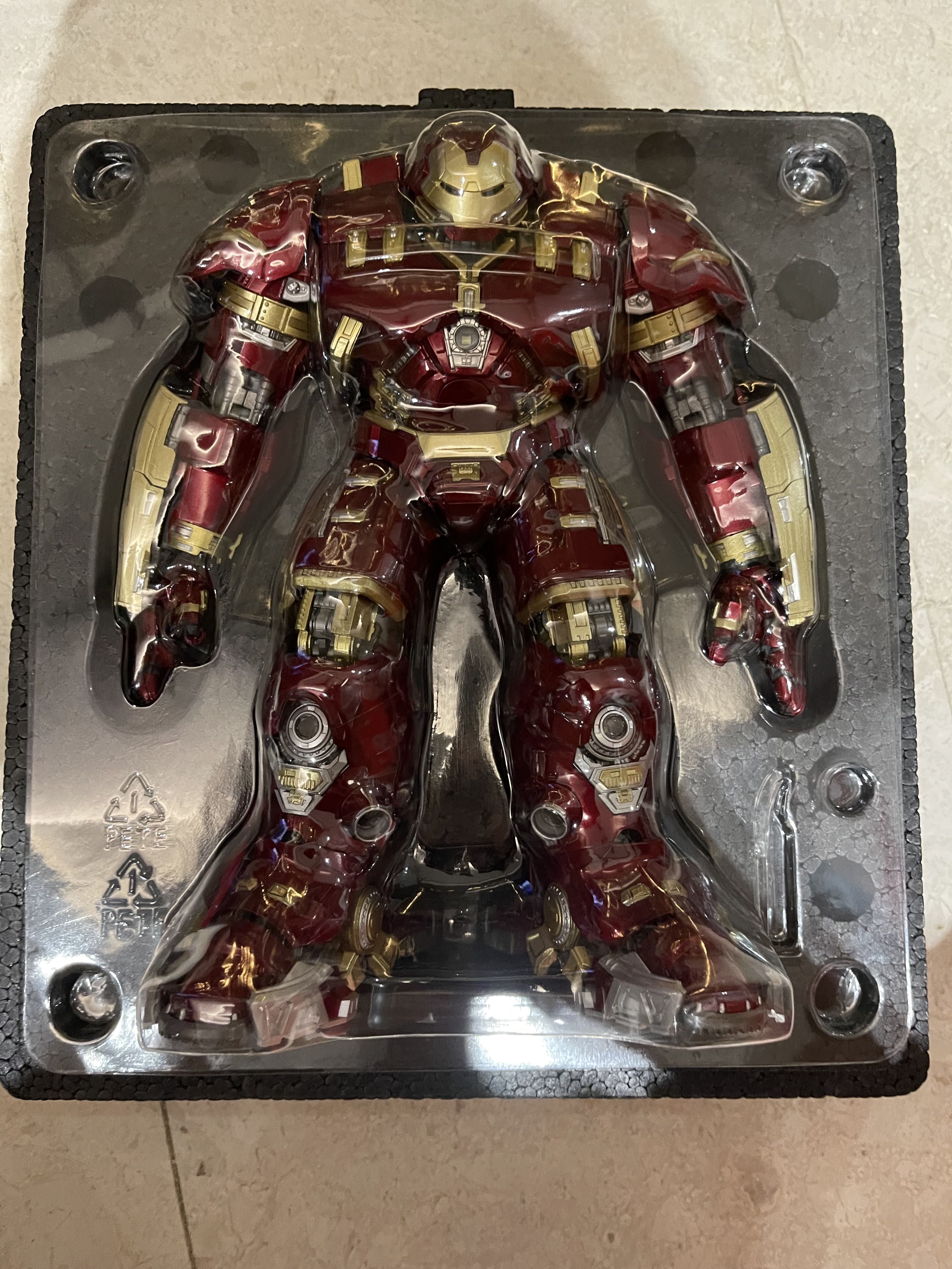 Chogokin Bandai hulkbuster shf S.H figuarts not hot toys, Hobbies ...