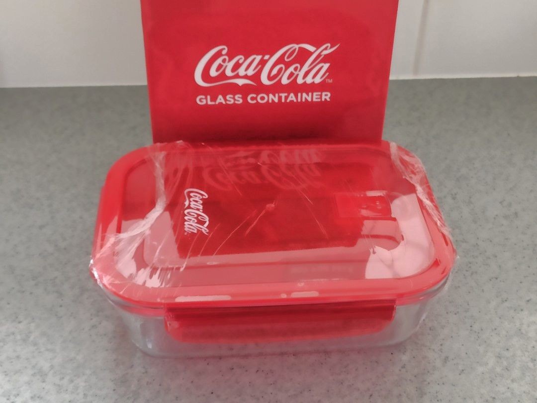 Coca cola glass container, Furniture & Home Living, Kitchenware ...