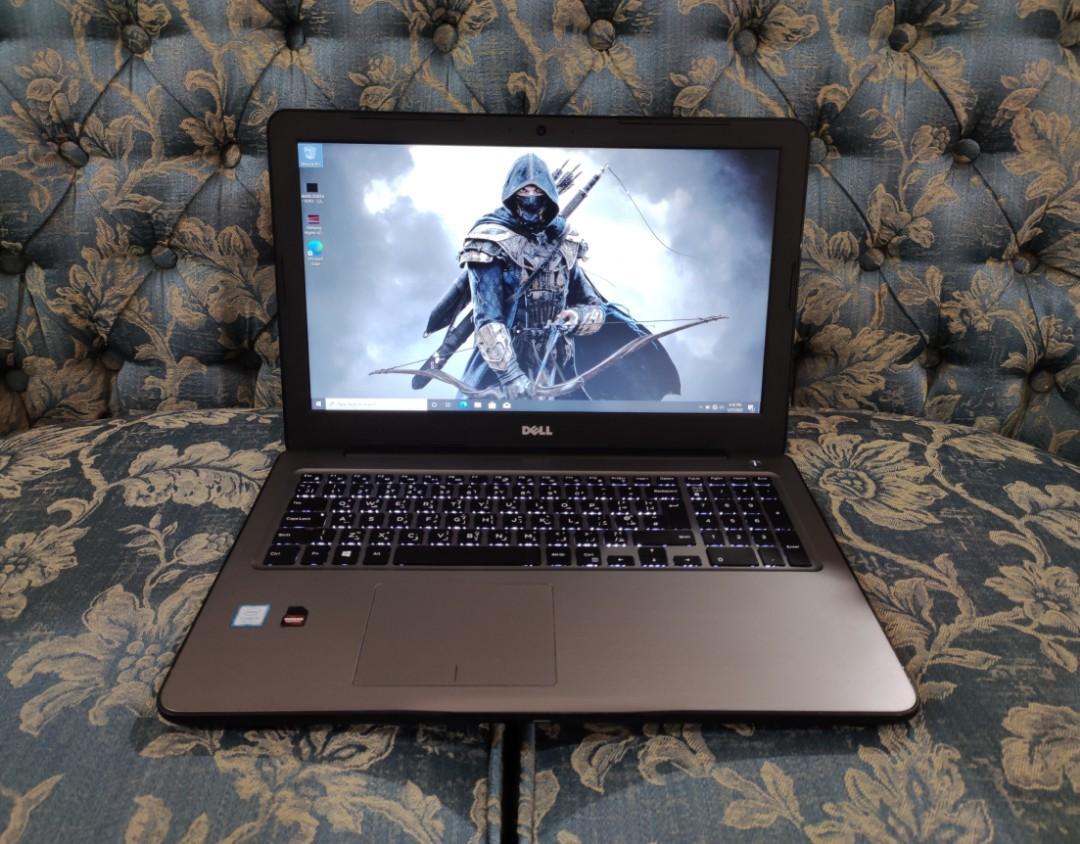 DELL INSPIRON 5567 Core i5-7th GEN 8GB RAM 1TB HDD AMD RADEON R7 4GB ...