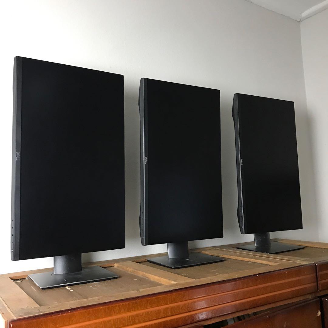 DELL Monitor Frameless Rotate Adjustable, Computers & Tech, Parts ...