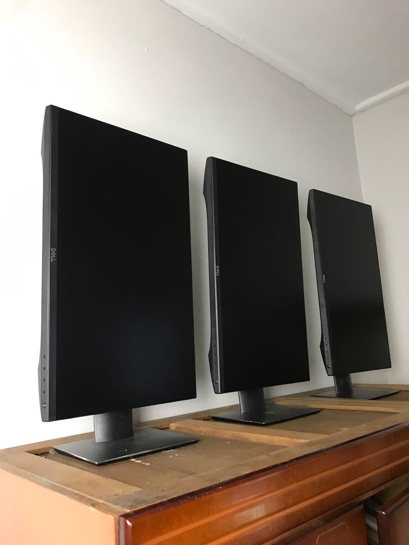 DELL Monitor Frameless Rotate Adjustable, Computers & Tech, Parts ...