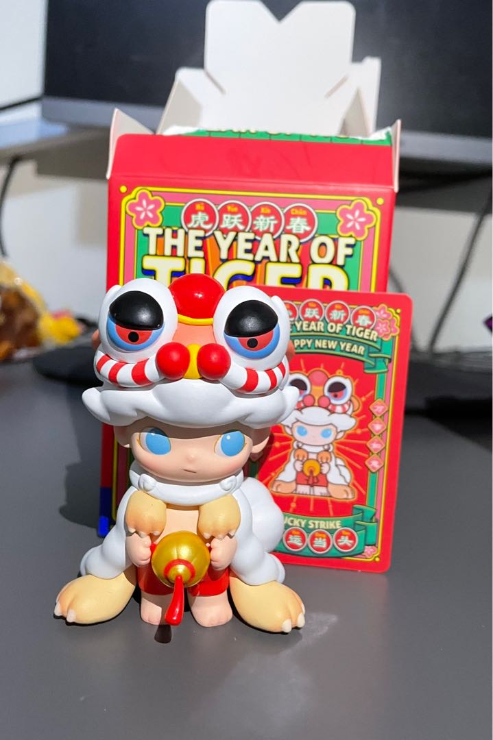 Dimmo The Year of Tiger Popmart, Hobbies & Toys, Toys & Games on Carousell