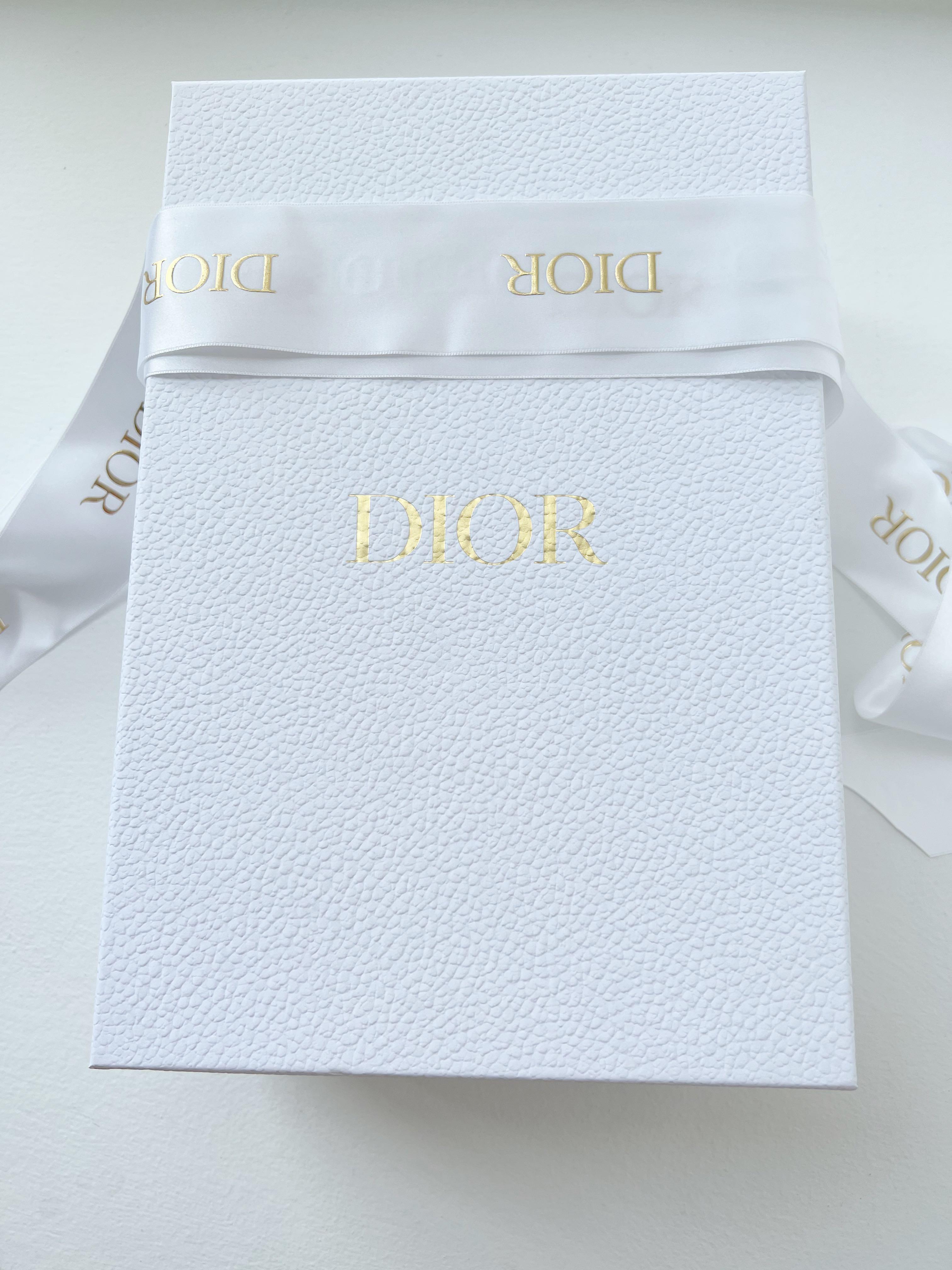 Dior Shoe Box + Ribbon, Women's Fashion, Footwear, Sandals on Carousell