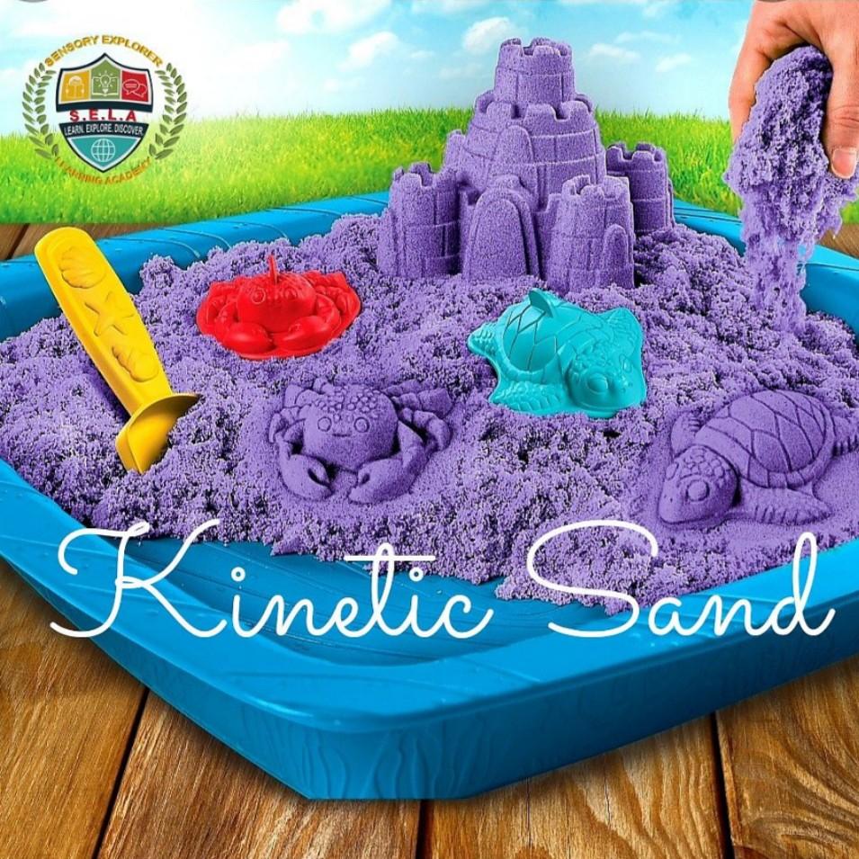 Dreamy Purple Kinetic Sand (100g) - Sensory Play / Learning Resources ...