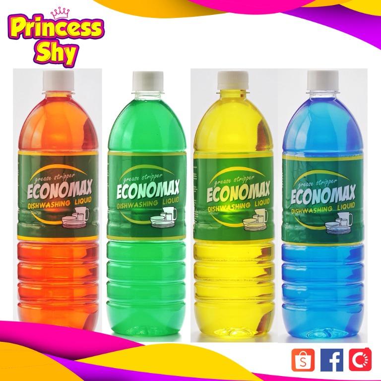 Economax DIshwashing Liquid 1 Liter, Furniture & Home Living, Cleaning ...