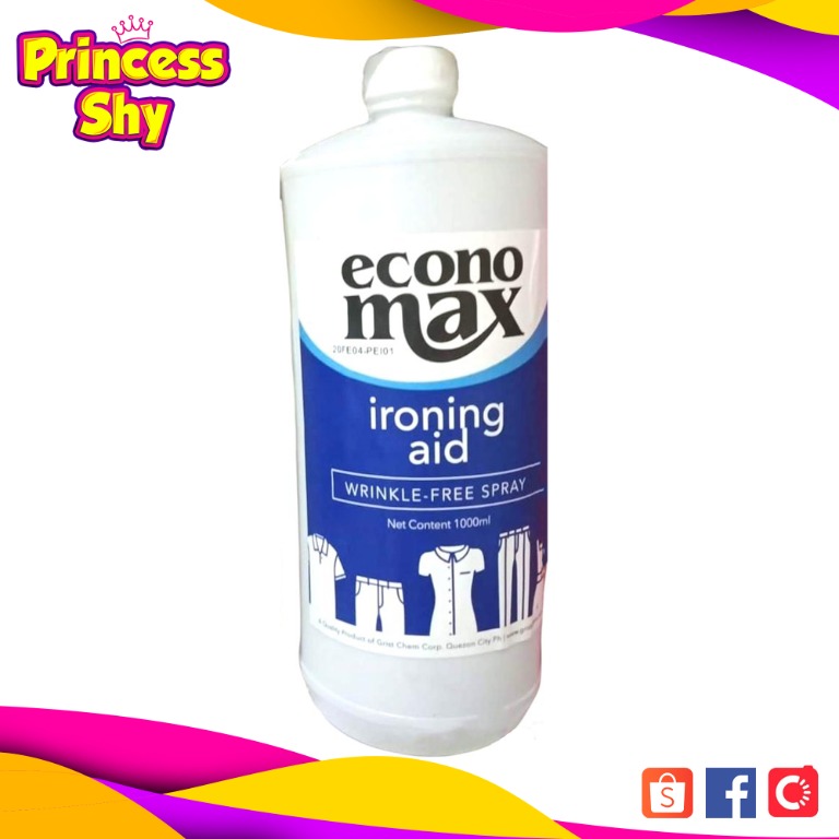 Economax Ironing Aid Easy Iron 1 Liter, Furniture & Home Living ...