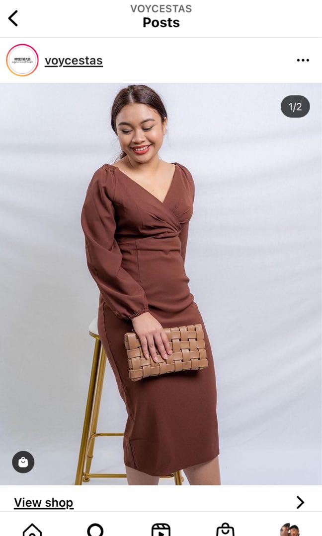 Elendor midi dress, Women's Fashion, Dresses & Sets, Dresses on Carousell