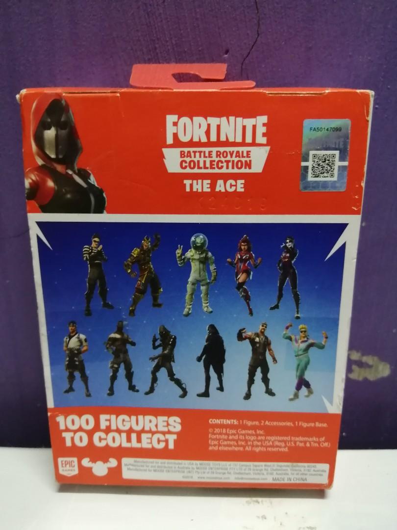 Epic Games Fortnite Battle Royale Collection Action Figure - The Ace ...