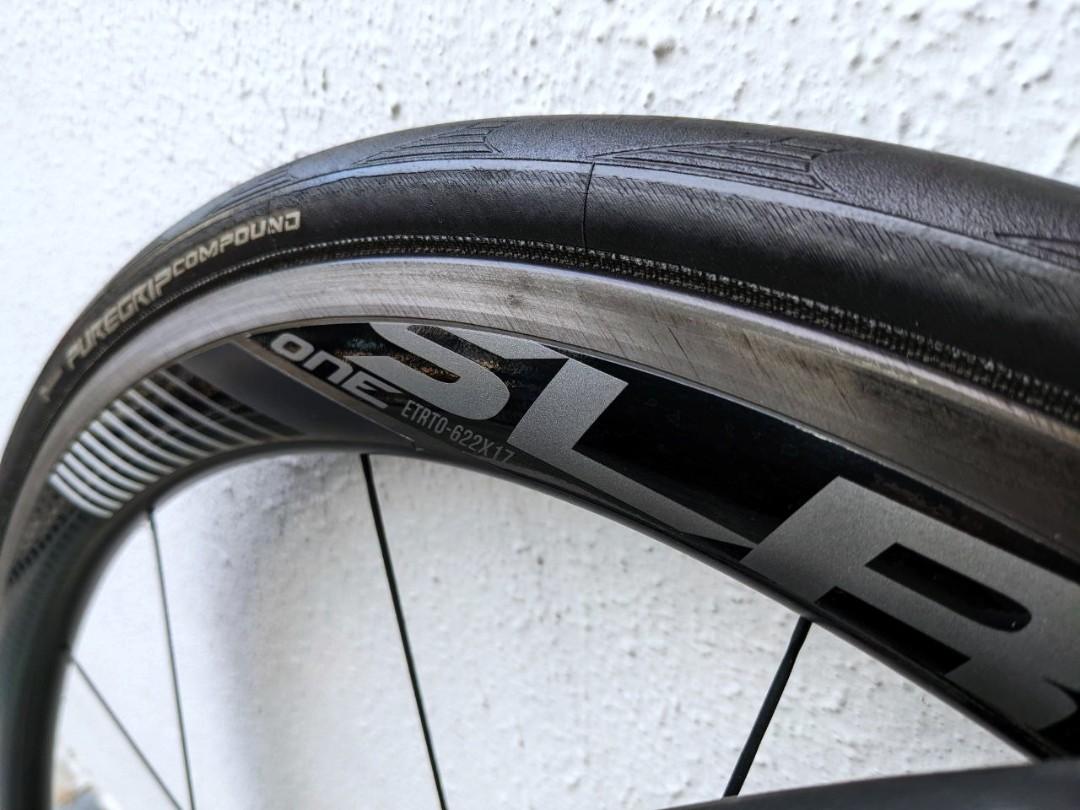 GIANT SLR 1 CARBON WHEELSET 42mm TUBELESS READY RIM BRAKE SLR One ...