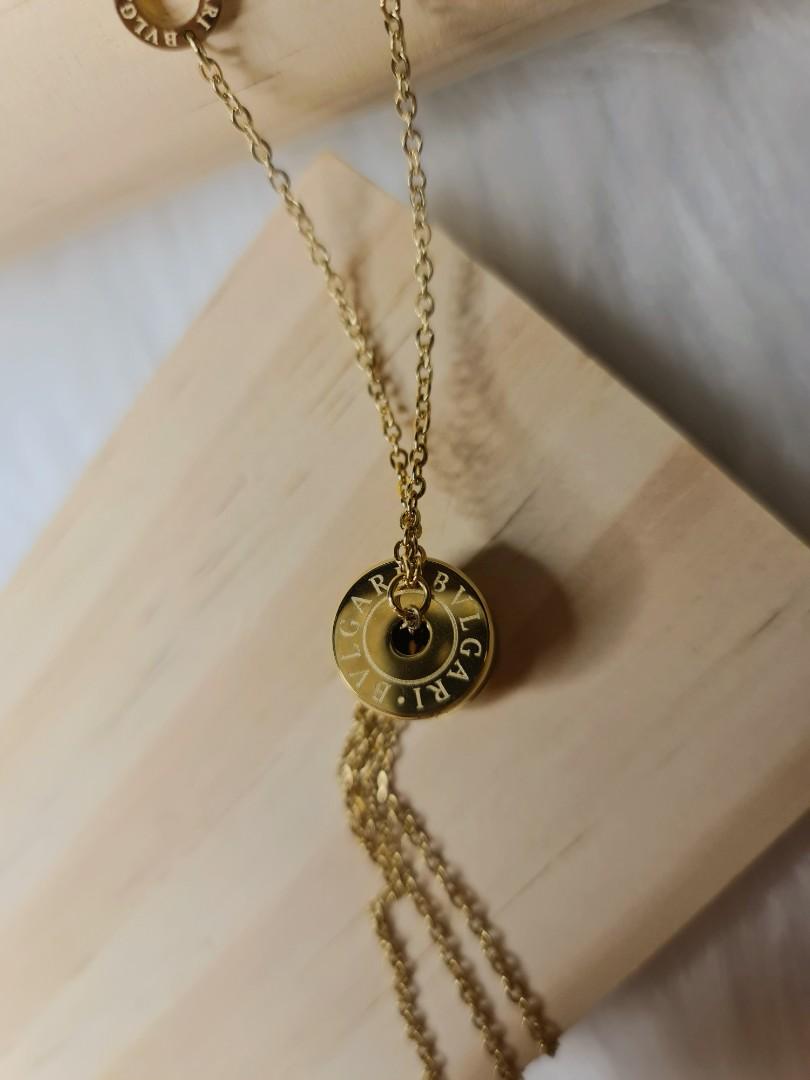 Gold rim wheel long chain design, Women's Fashion, Jewelry & Organisers ...