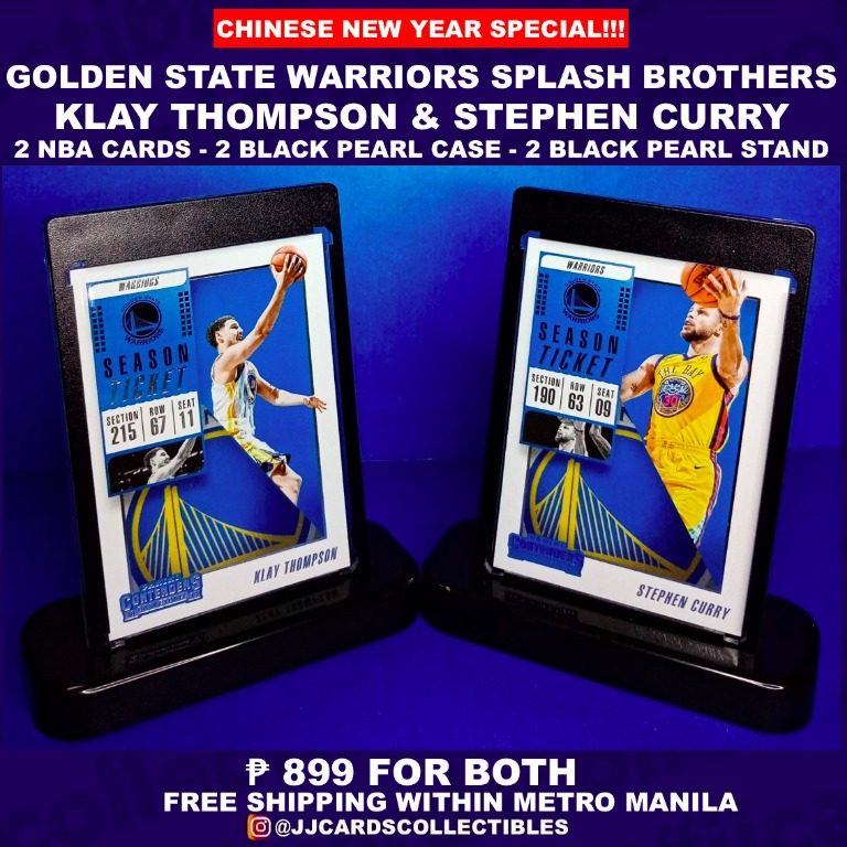 Golden State Warriors Splash Brother Klay Thompson & Stephen Curry ...