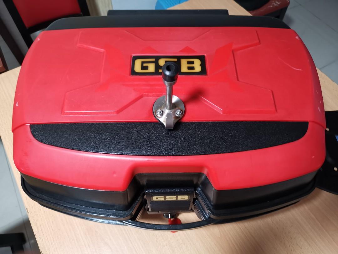 GSB motorbike box, Motorcycles, Motorcycle Accessories on Carousell