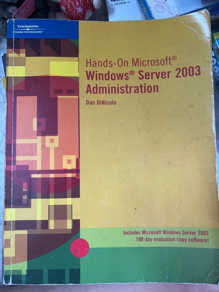 Hands on Microsoft Windows server 2003 administration, Hobbies & Toys ...