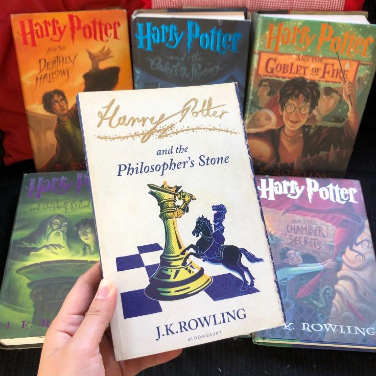Harry Potter Hardbound books 2-7 (Like new and Well used) with free ...