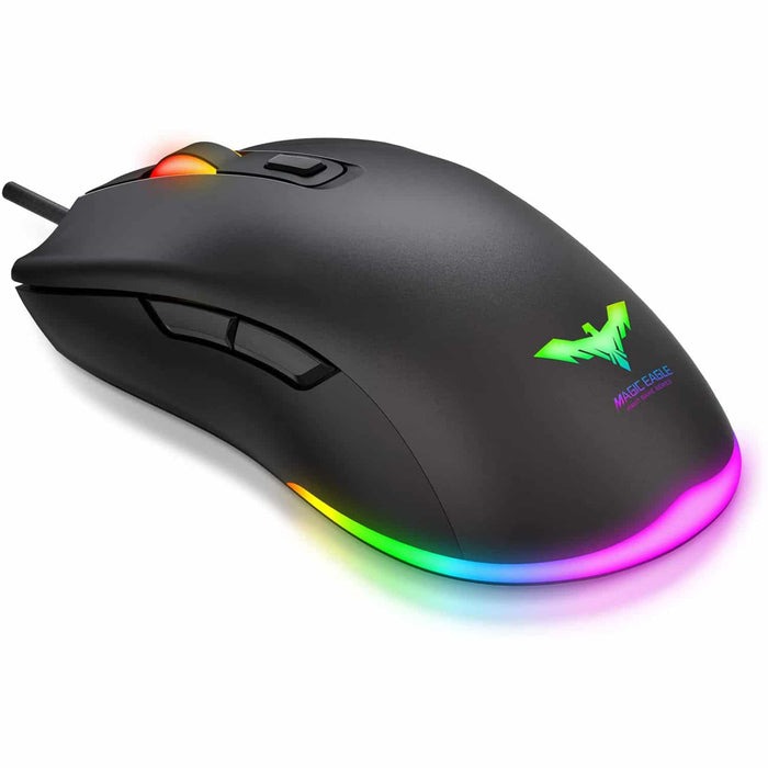 HAVIT MS732 RGB Gaming Mouse with 6400 DPI, Programmable, 7 Color ...