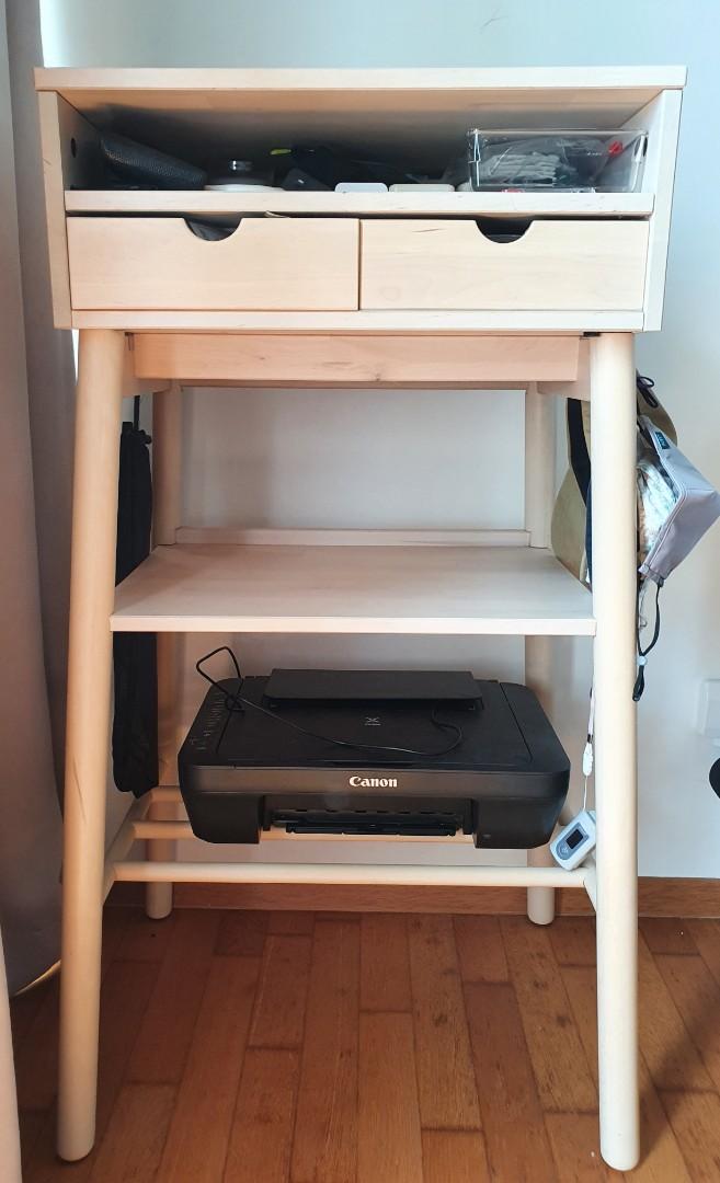 IKEA KNOTTEN STANDING DESK, Furniture & Home Living, Furniture, Tables ...